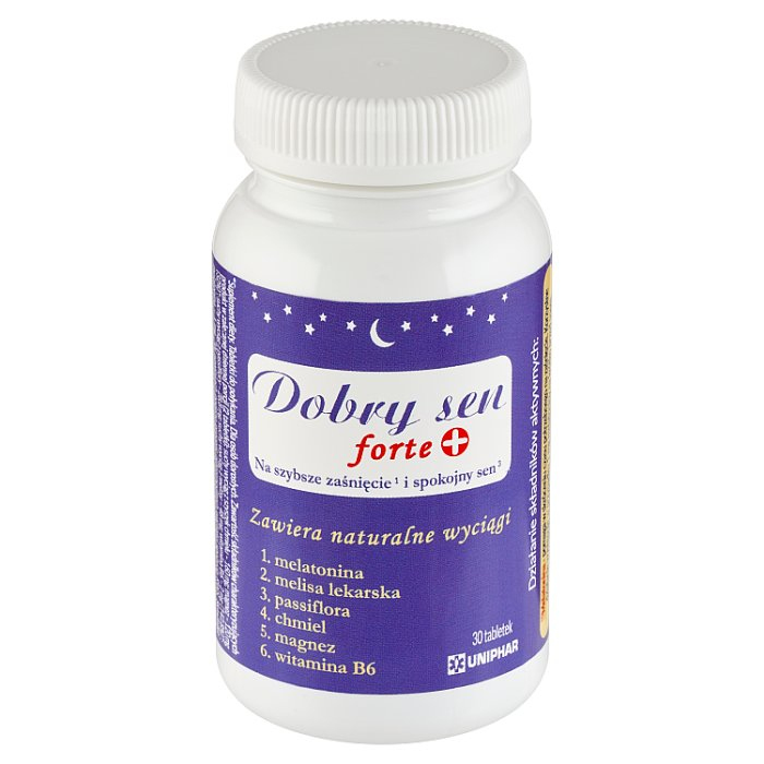 Dobry sen forte 30 tabl. - Stres i nerwy - Leki i Schorzenia - Medicare.pl