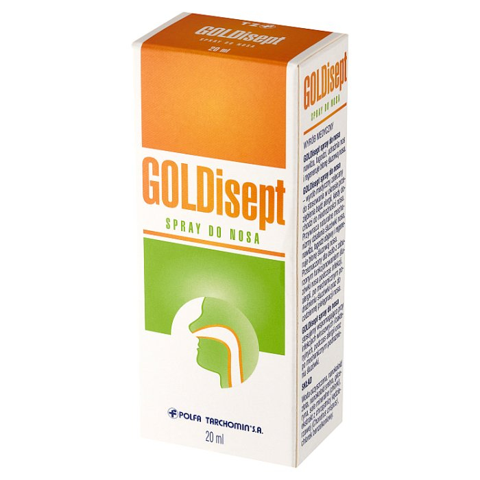 GOLDisept spray do nosa 20ml | Medicare.pl