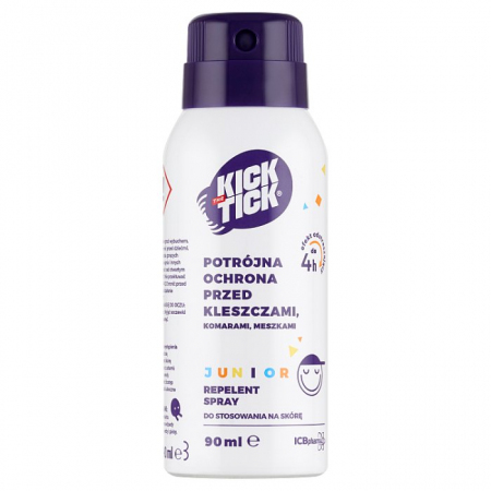 Kick the Tick Max Repelent Plus aerozol, 90 ml - cena, opinie | Medicare.pl