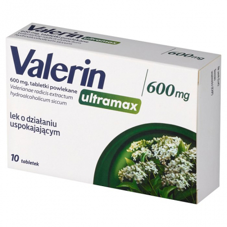 Valerin Ultramax 600 mg tabletki powlekane, 10 szt. - cena, opinie ...