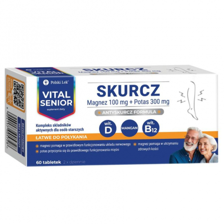 Vital Senior Skurcz tabletki, 60 szt. - cena, opinie | Medicare.pl